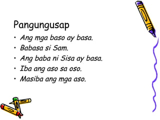 pagtuturo ng pagbasa gamit ang marungko approach | PPT