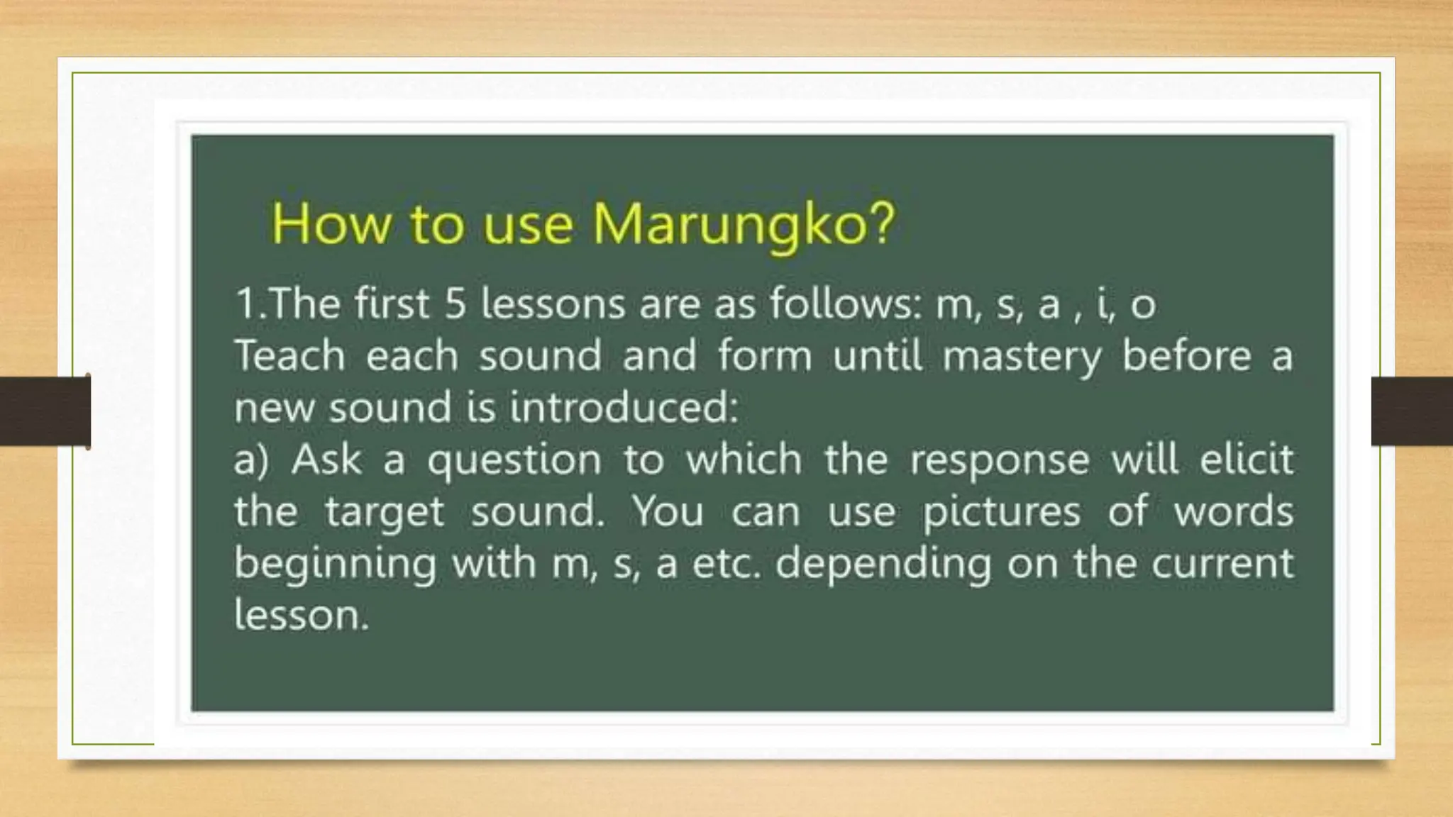 MARUNGKO READING APPROACH FOR BEGINNERS.pptx | Education