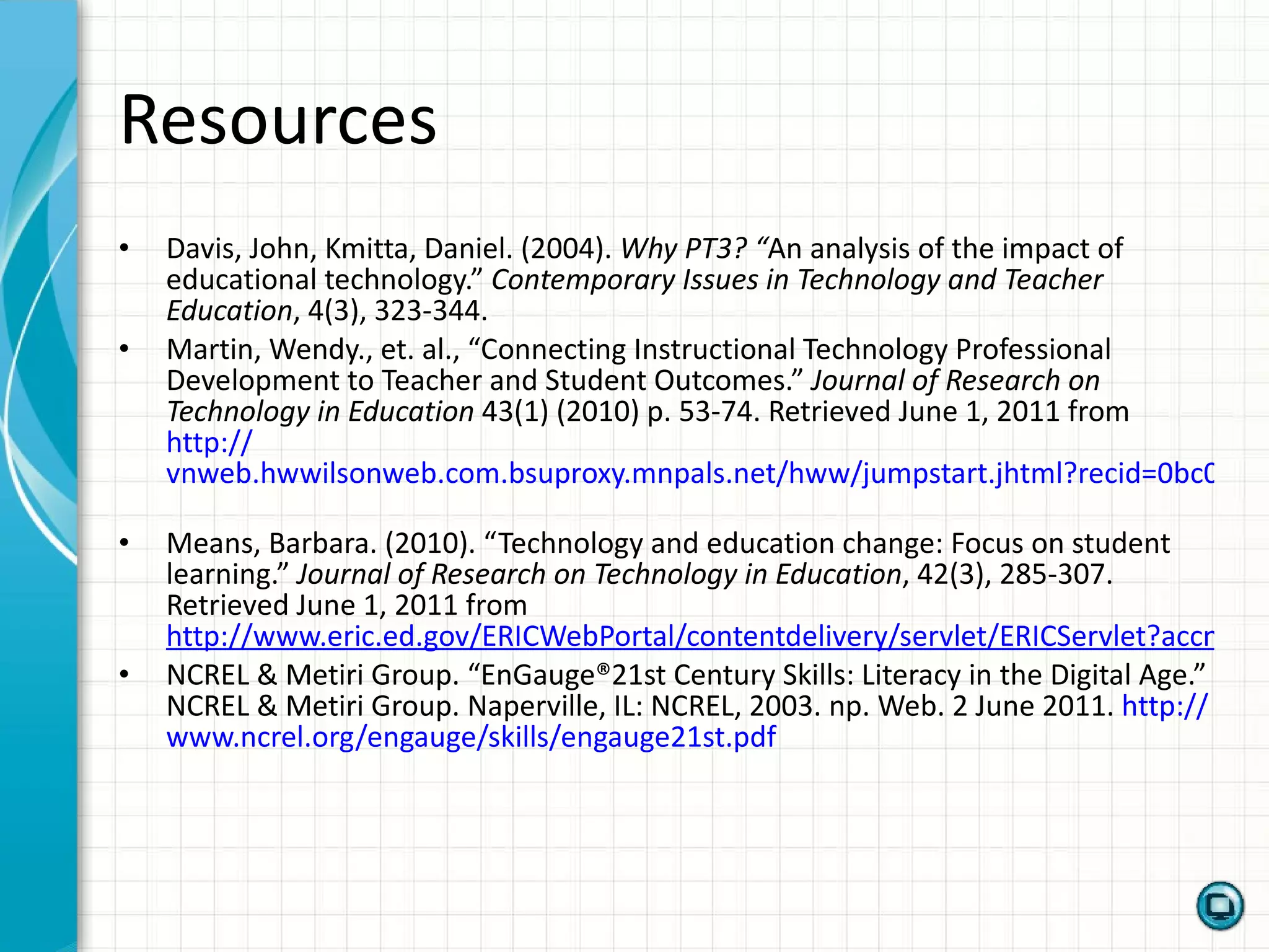 Maruska amy ed633_investing in the future | PPT