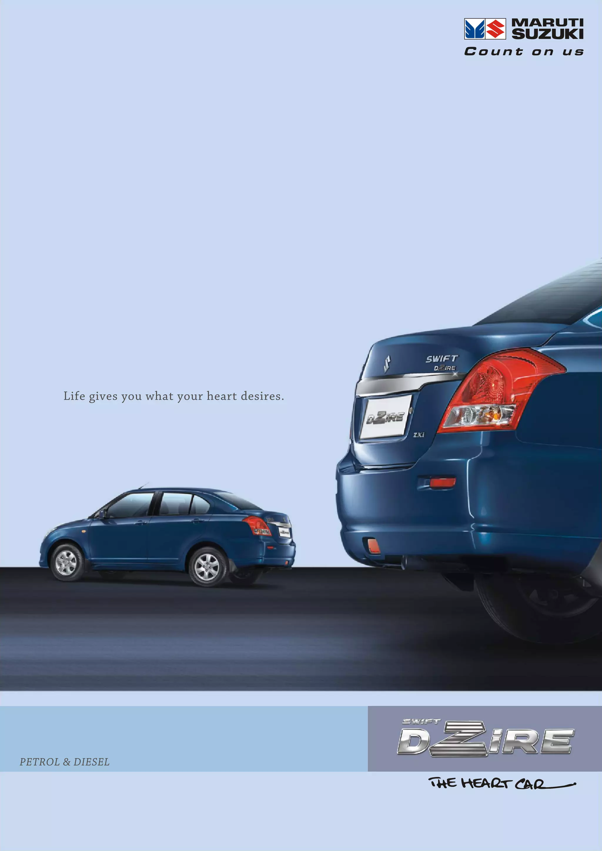 Maruti Dzire Brochure | PDF