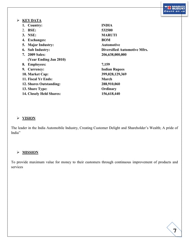 Maruti suzuki-balansheet-analysis | PDF