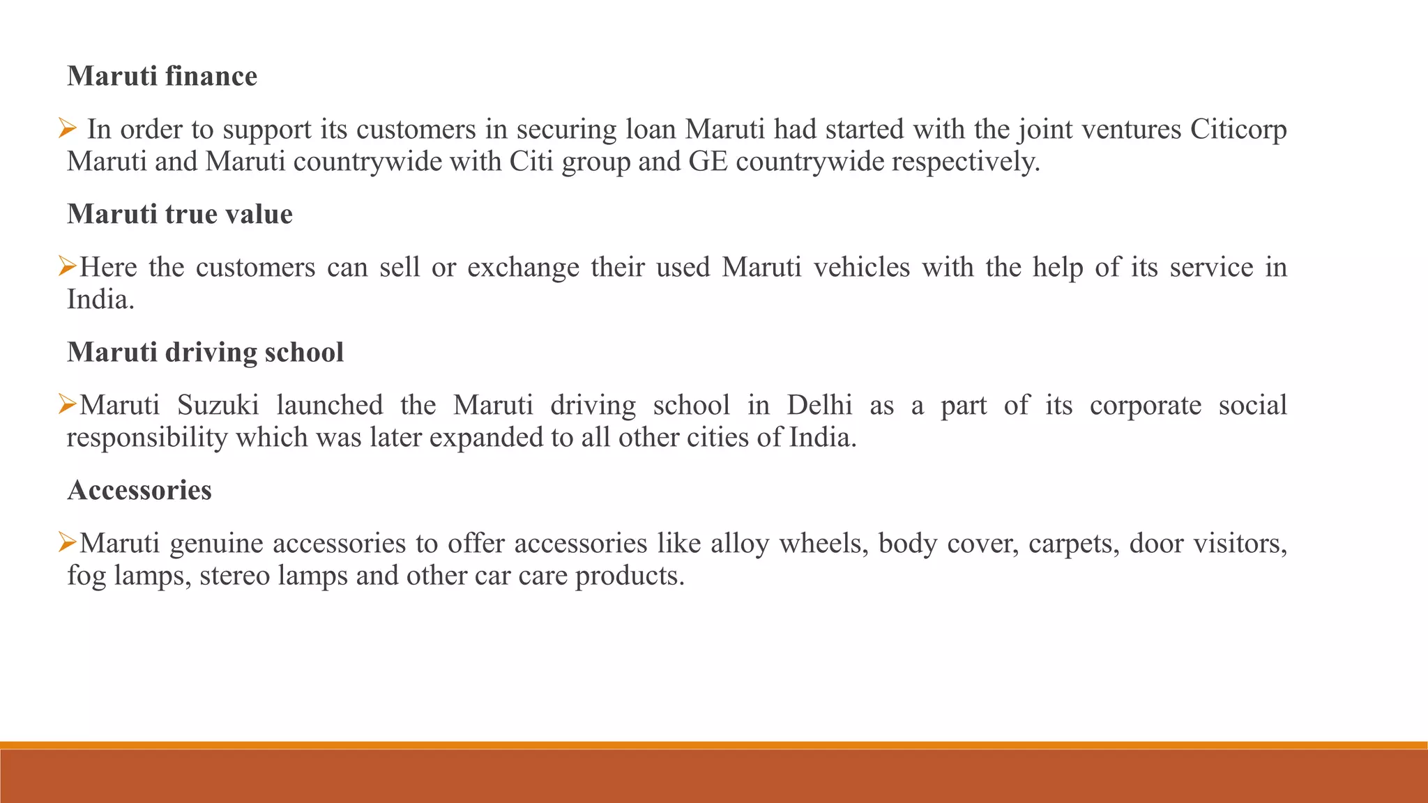 Maruti brand audit | PPTX