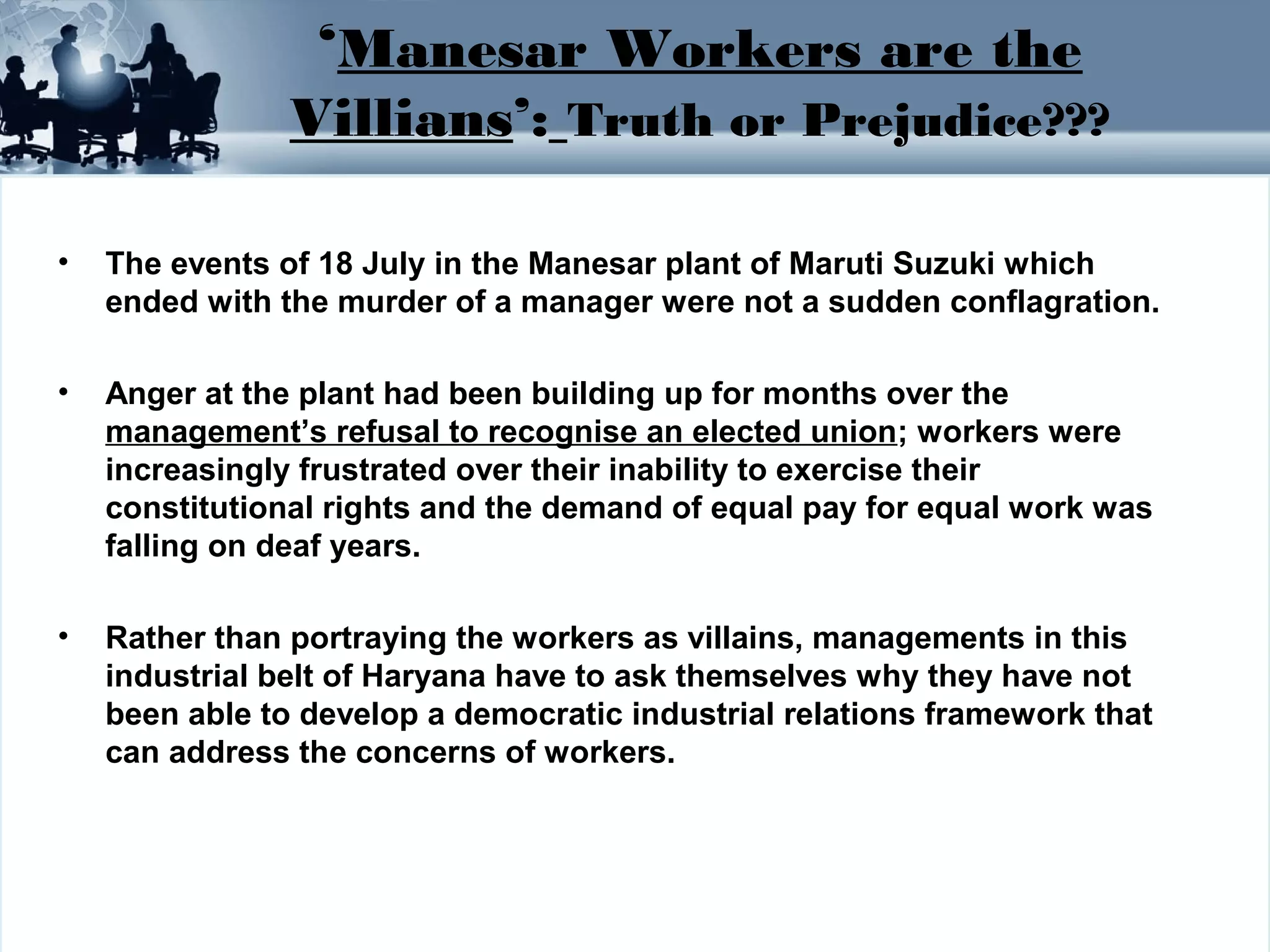 Maruti IR case | PPT