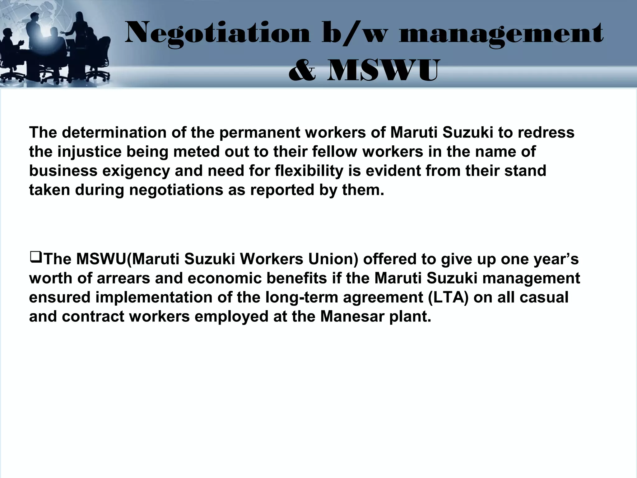 Maruti IR case | PPT