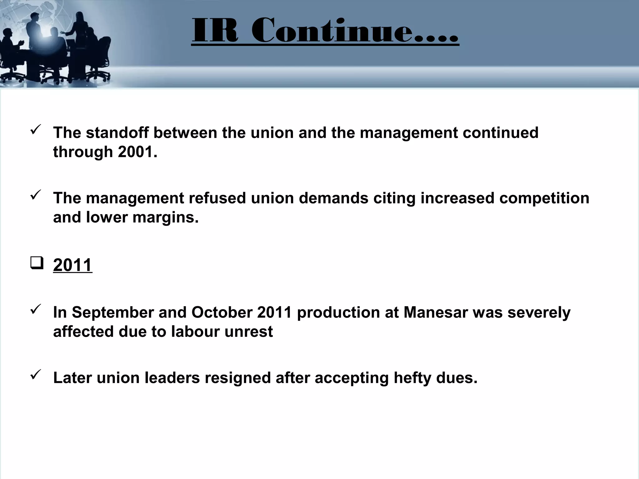 Maruti IR case | PPT