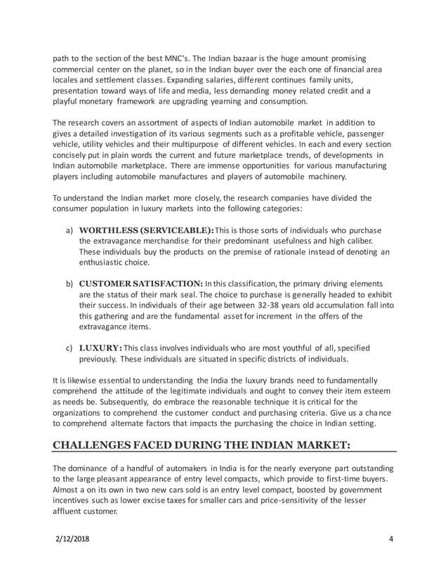 A Case Study on Maruti Suzuki | DOCX