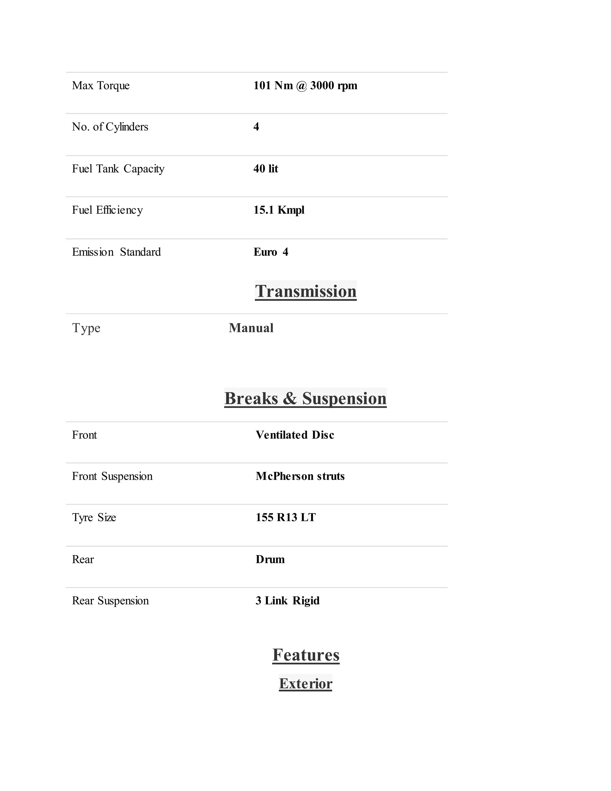 Maruti eeco autovista | PDF