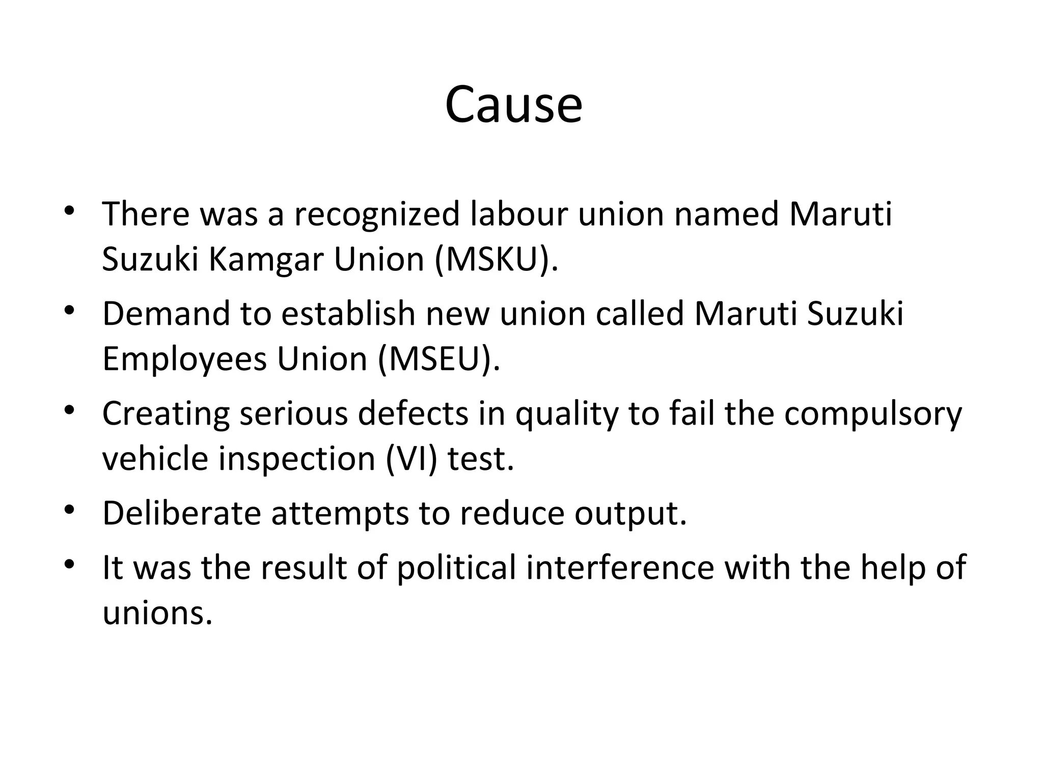 Maruti manesar | PPT