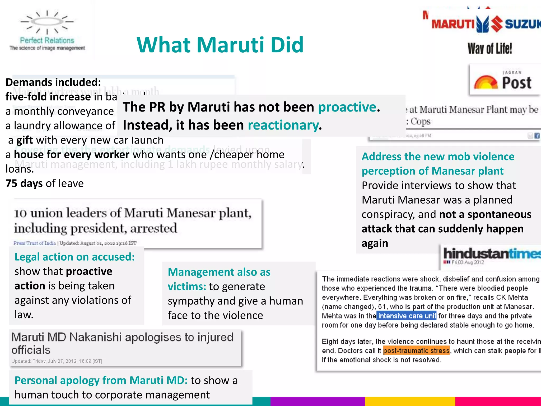 Maruti manesar case study august 6 2012 | PPTX