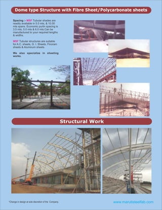 Maruti steel fab (1) | PDF