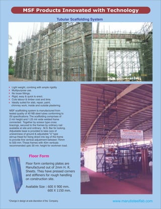 Maruti steel fab (1) | PDF