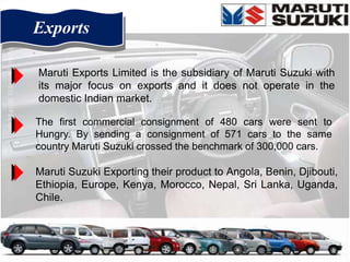 Maruti suzuki | PPTX