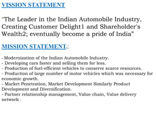 Maruti suzuki STRATEGIC MANAGEMENT | PPTX