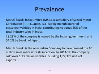Maruti suzuki | PPTX