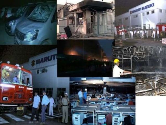 Maruti suzuki dispute in manesar plant | PPTX