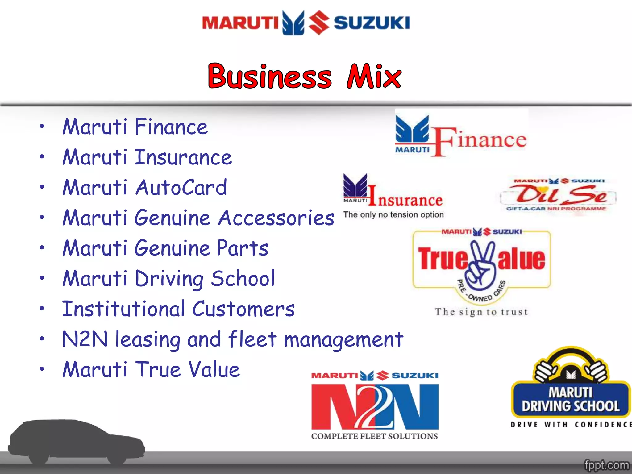 Maruti suzuki (PPT) power point presentation | PPTX