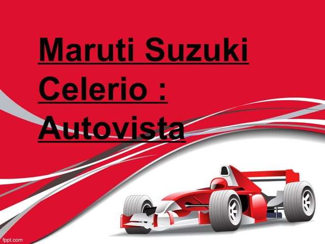 Maruti suzuki celerio autovista | PPT