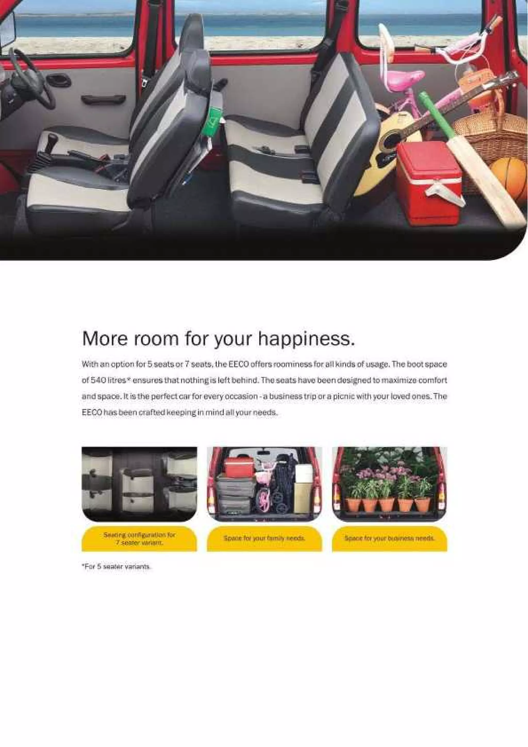 Maruti suzuki eeco specifications by dd motors | PDF