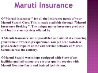 Maruti suzuki ppt | PPT