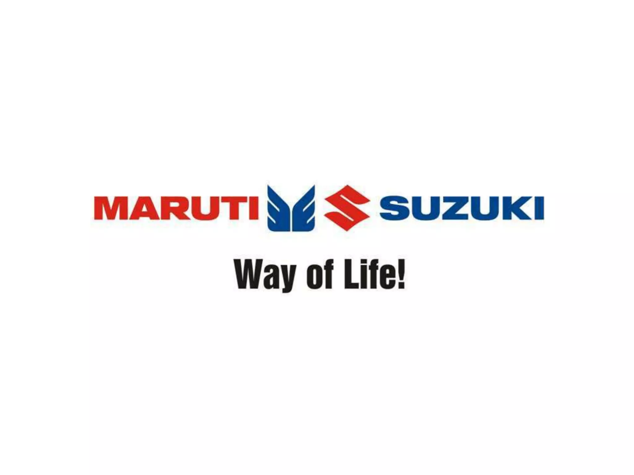 MARUTI SUZUKI (The origin of people’s car) | PPTX
