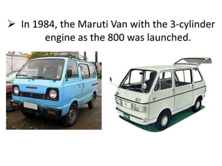 MARUTI SUZUKI (The origin of people’s car) | PPTX