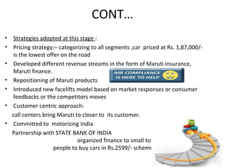 Maruti udyog limited bcg matrix | PPT