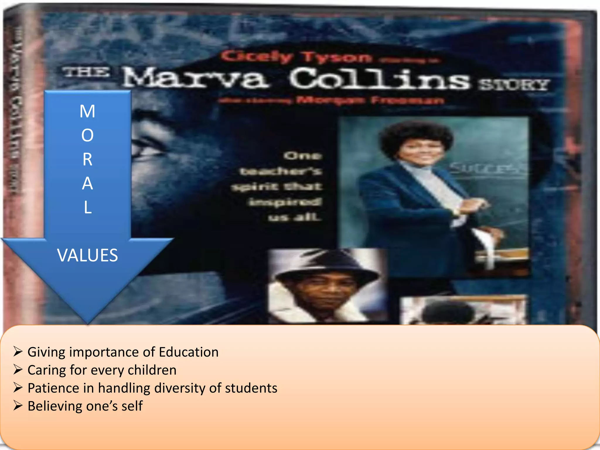 Marva Collins Story | PPTX