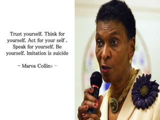 Marva Collins Story | PPTX