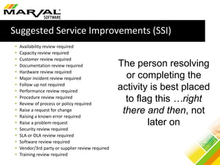 Marval's innovative continual service improvement approach | PPT