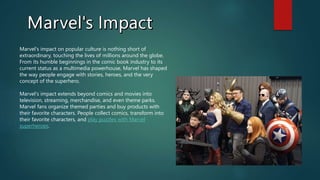 Marvel comics in American popular culture | PPT