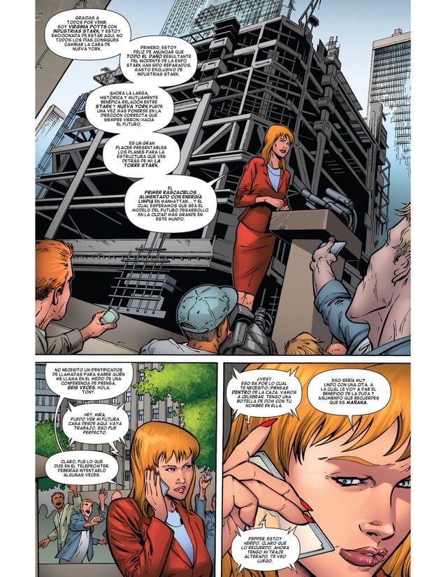 Marvel iron man 3 [preludio #1] | PDF