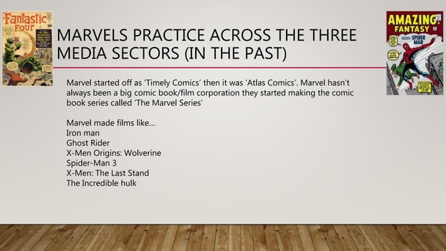 Marvel and disney project (1) | PPT