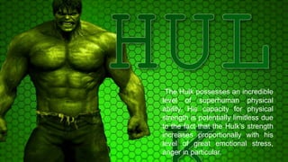 Marvel avengers | PPTX