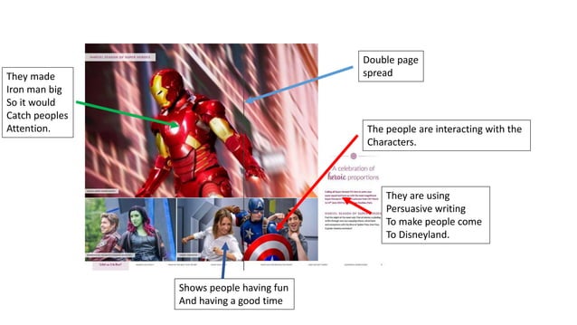Marvel brochure worksheet | PPTX