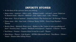 Marvel cinematic universe | PPTX