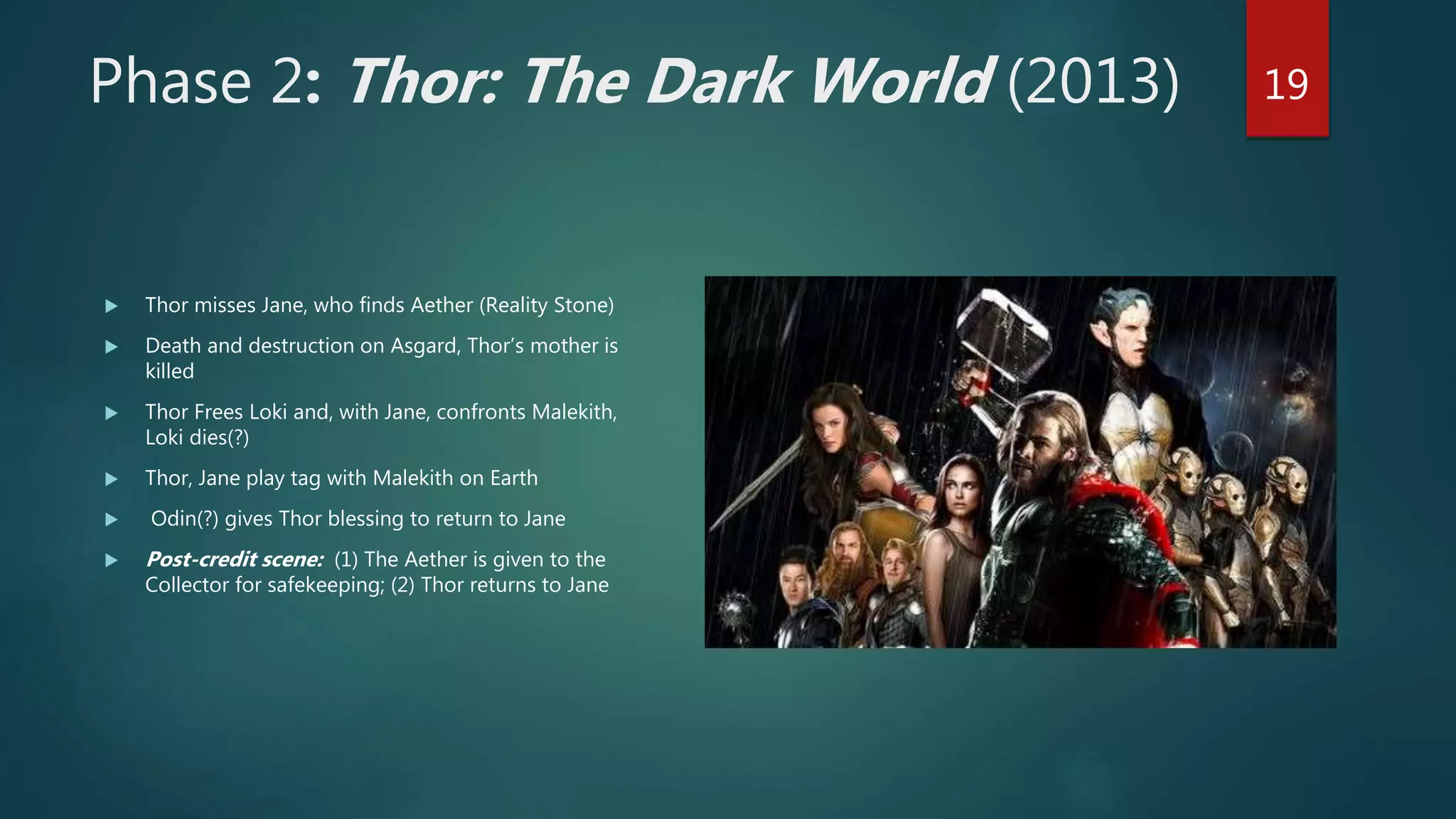 Marvel Cinematic Universe Presentation | PPTX