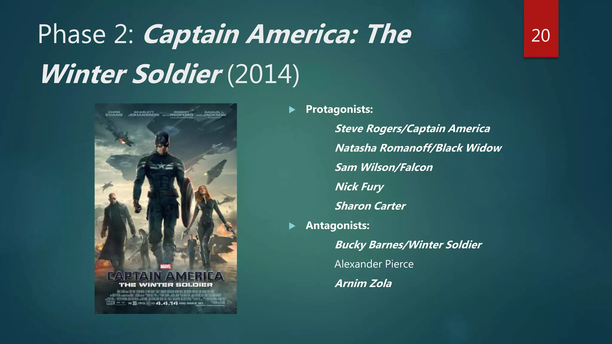 Marvel Cinematic Universe Presentation | PPTX