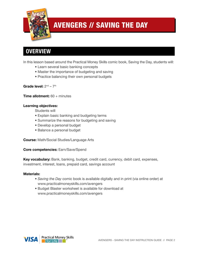 Marvel instruction guide | PDF