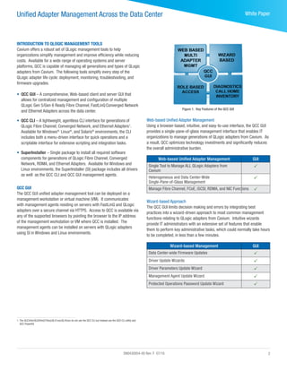 Marvell Unified Adapter Management Across the Data Center | PDF | Operating Systems | Computer ...