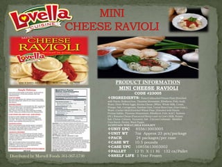 Marvell foods presentation1 10 | PDF | Healthy Cooking and Eating | Food & Drink