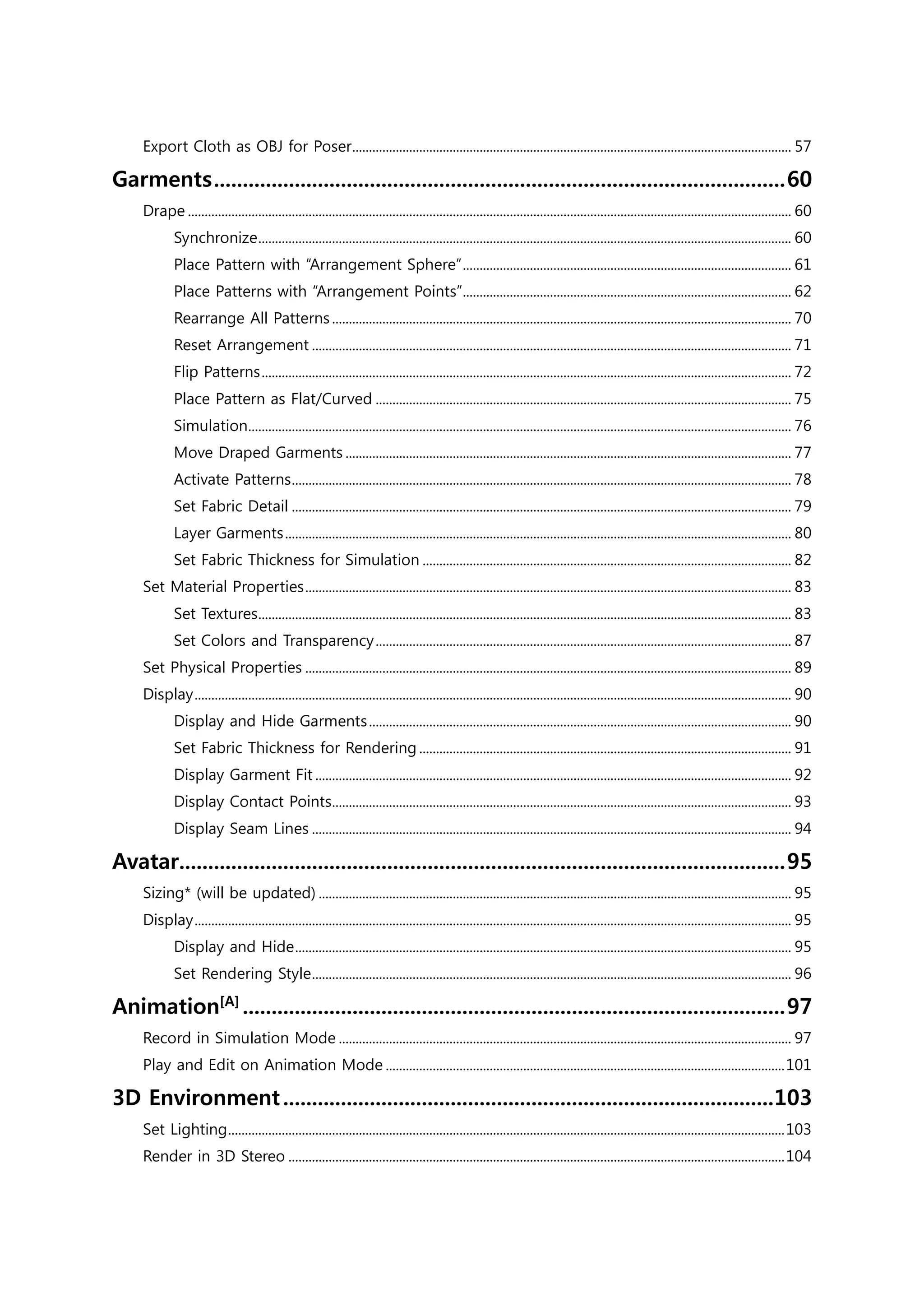 Marvelous designer2 manual | PDF
