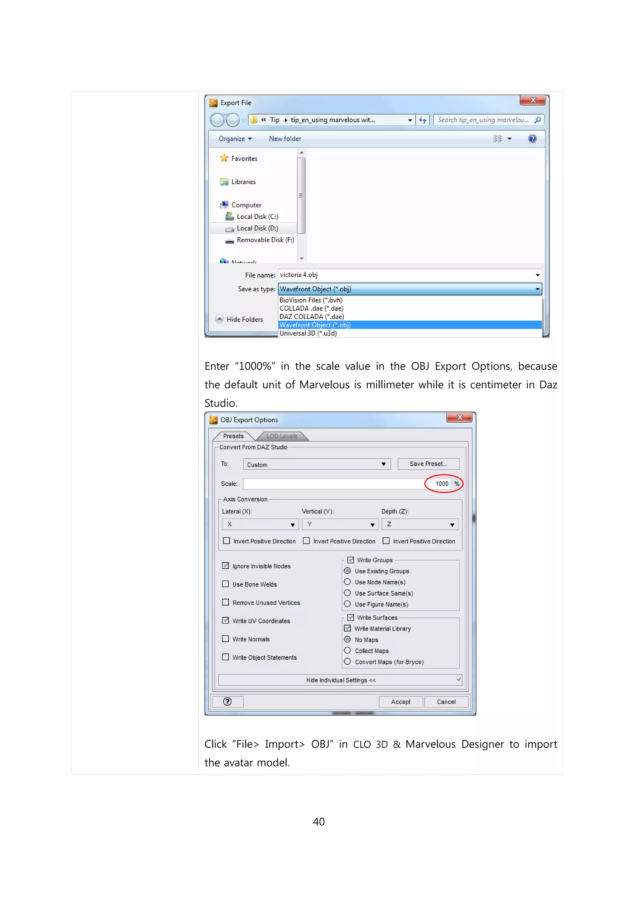 Marvelous designer2 manual | PDF