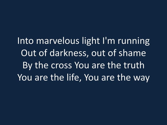 Marvelous light | PPT