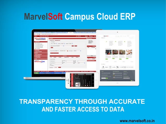 MarvelSoft Complete Campus Management Software | PPT | Free Download