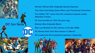 Marvel vs DC | PPTX