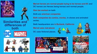Marvel vs DC | PPTX | Comic Books | Collecting