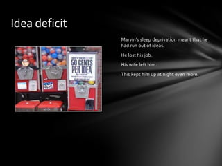 Marvin and the machines | PPTX | Food & Drink