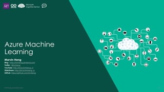 AI/ML/DL: Getting Started with Machine Learning on Azure | PPT