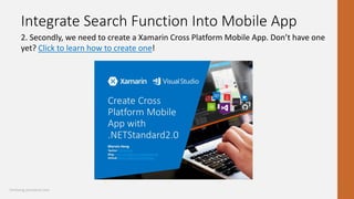 AI: Integrate Search Function into Your App Using Bing Search API. | PPT