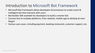 Artificial Intelligent: Intelligent Bot With Microsoft Bot Framework ...